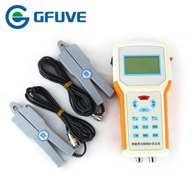 Gf211b Double Channel Power Quality Analyser Phase Angle Meter With 3 ...
